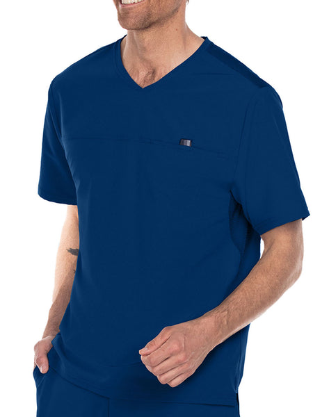 Wellness - Men’s Antimicrobial Motion V-Neck Scrub – Scrubs Uniforms