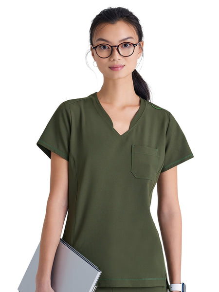 Evolve - Women's V-Neck Tuck-In Top – Scrubs Uniforms