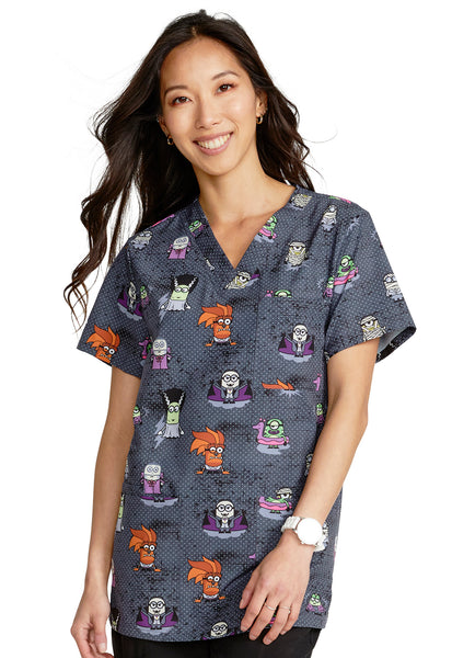 Tooniform - Unisex Applause V-Neck Top - Scrubs Uniforms