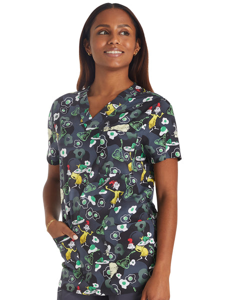 Tooniform - Unisex Applause V-Neck Top - Scrubs Uniforms