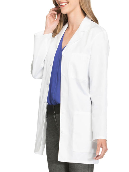 White - 32" Lab Coat with 2 patch pocket - Scrubs Uniforms