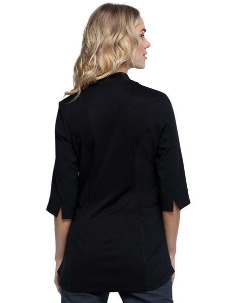 Infinity - Women's Zip Front Tunic Solid Top - Scrubs Uniforms